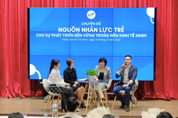 Chuyên đề “Nguồn nhân lực trẻ cho sự phát triển bền vững trong nền kinh tế xanh" | Sinh viên